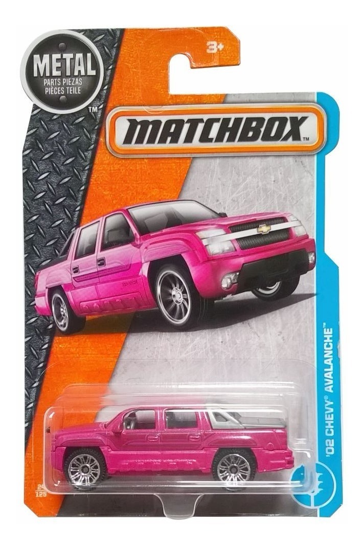 02 Camioneta Chevy Avalanche Dvk03 Matchbox Mattel 2017 - $ 75.00 en ...
