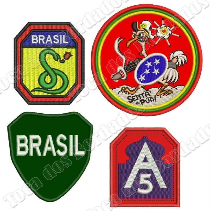 4 Pçs Patch Bordado Militar 2º Guerra Mundial Feb A5 Mlt130 - R$ 58,00 ... 4 Pçs Patch Bordado Militar 2º Guerra Mundial Feb A5 Mlt130 - R$ 58,00 ...