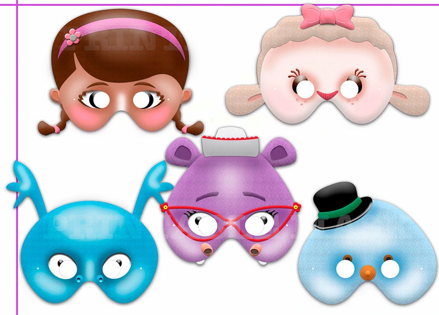 50 Mascaras Antifaces De Dra Juguetes Jack Dolly Mcstuffins 450 00