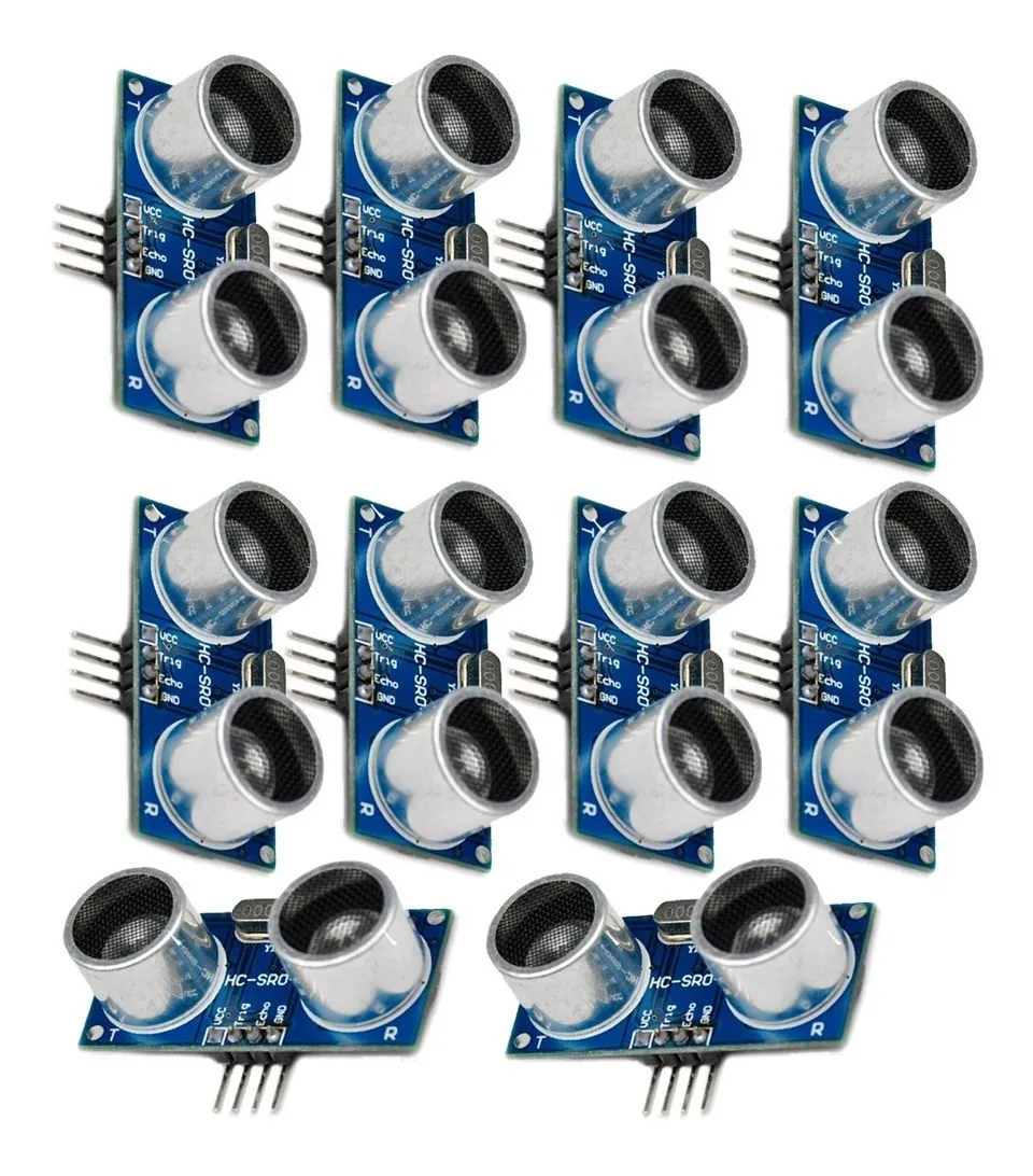 10 Piezas Hc Sr04 Sensor de Distancia Ultrasonico | Mebuscar México 10 Piezas Hc Sr04 Sensor de Distancia Ultrasonico | Mebuscar México