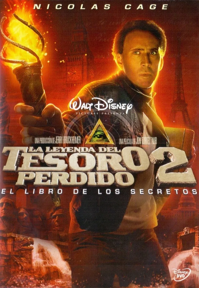 La Leyenda Del Tesoro Perdido Nicolas Cage Pelicula Dvd Mebuscar México