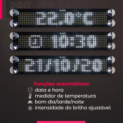 Painel Luminoso Led Itinerário Onibus Van Caminhão Branco R$ 429 em ... Painel Luminoso Led Itinerário Onibus Van Caminhão Branco R$ 429 em ...