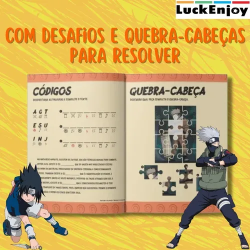 Naruto Uzumak Desenho Para Colorir, Livro De Atividades Naruto + 500 ... Naruto Uzumak Desenho Para Colorir, Livro De Atividades Naruto + 500 ...