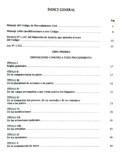 Código De Procedimiento Civil República Chile 2001 / Derecho | Mebuscar ... Código De Procedimiento Civil República Chile 2001 / Derecho | Mebuscar ...