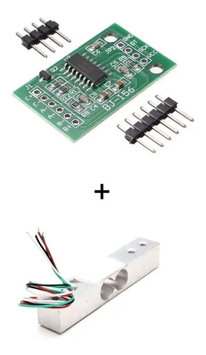 Celula De Carga 5kg + Módulo Hx711 Adc 24 Bits Para Arduino R$ 39 em ... Celula De Carga 5kg + Módulo Hx711 Adc 24 Bits Para Arduino R$ 39 em ...
