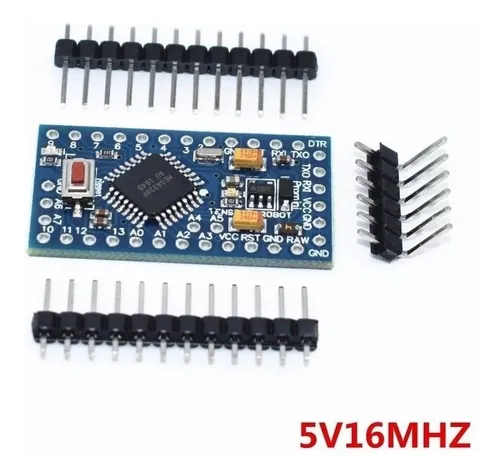 Placa Compatível Arduino Pro Mini 5 Atmega328 16mhz 5v | Mebuscar Brasil Placa Compatível Arduino Pro Mini 5 Atmega328 16mhz 5v | Mebuscar Brasil