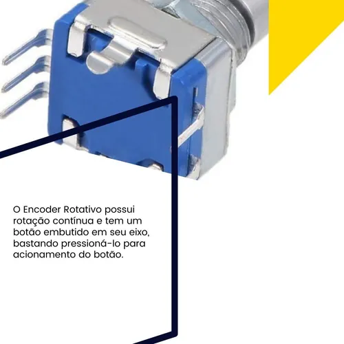 Encoder Rotativo Rotary Com Botão Arduino Esp8266 Nodemcu R 20 Em Conselheiro Lafaiete Minas