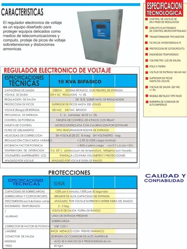 Regulador Elevador De Voltaje Bifasico 10kva 220 Vac | Mebuscar Colômbia Regulador Elevador De Voltaje Bifasico 10kva 220 Vac | Mebuscar Colômbia