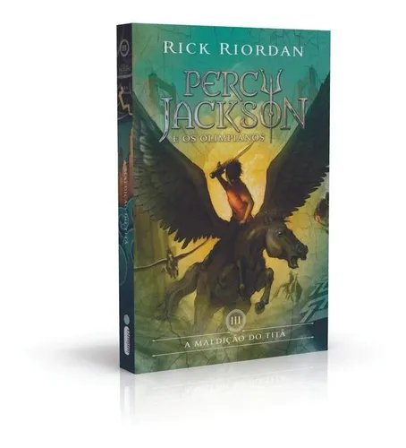 A Maldição Do Titã Capa Nova Série Percy Jackson E Os Olimpianos