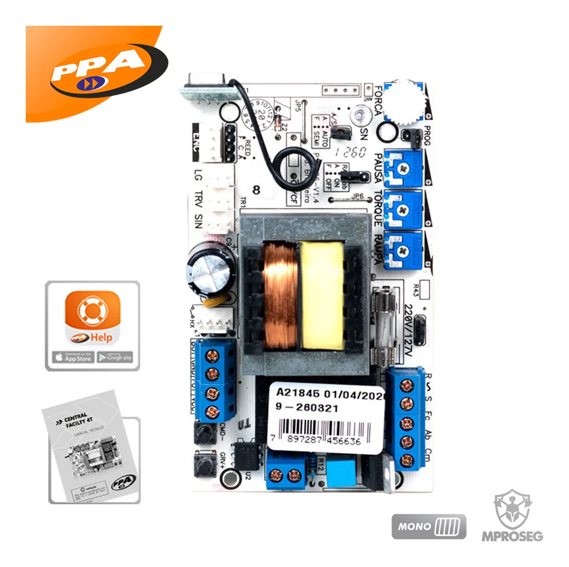 Central Comando Placa Motor Portao Ppa Facility 4 Trimpots | Mebuscar ... Central Comando Placa Motor Portao Ppa Facility 4 Trimpots | Mebuscar ...