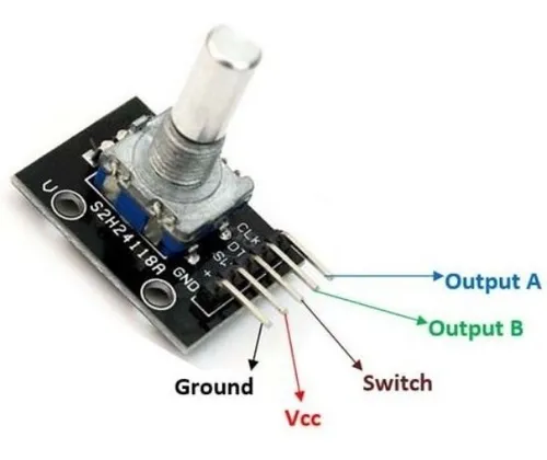 5 X Encoder Decoder Rotativo Ky 040 Esp8266 Arduino Esp32nf R 50 Em São Paulo São Paulo