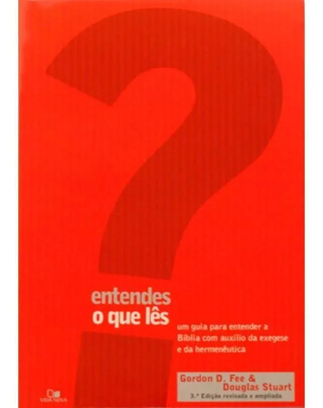 Entendes o Que Les Um Guia para Entender a Biblia 03 Ed - Livros ... Entendes o Que Les Um Guia para Entender a Biblia 03 Ed - Livros ...