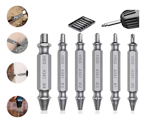 Extractor De Tornillos Cola De Rata | MercadoLibre 📦