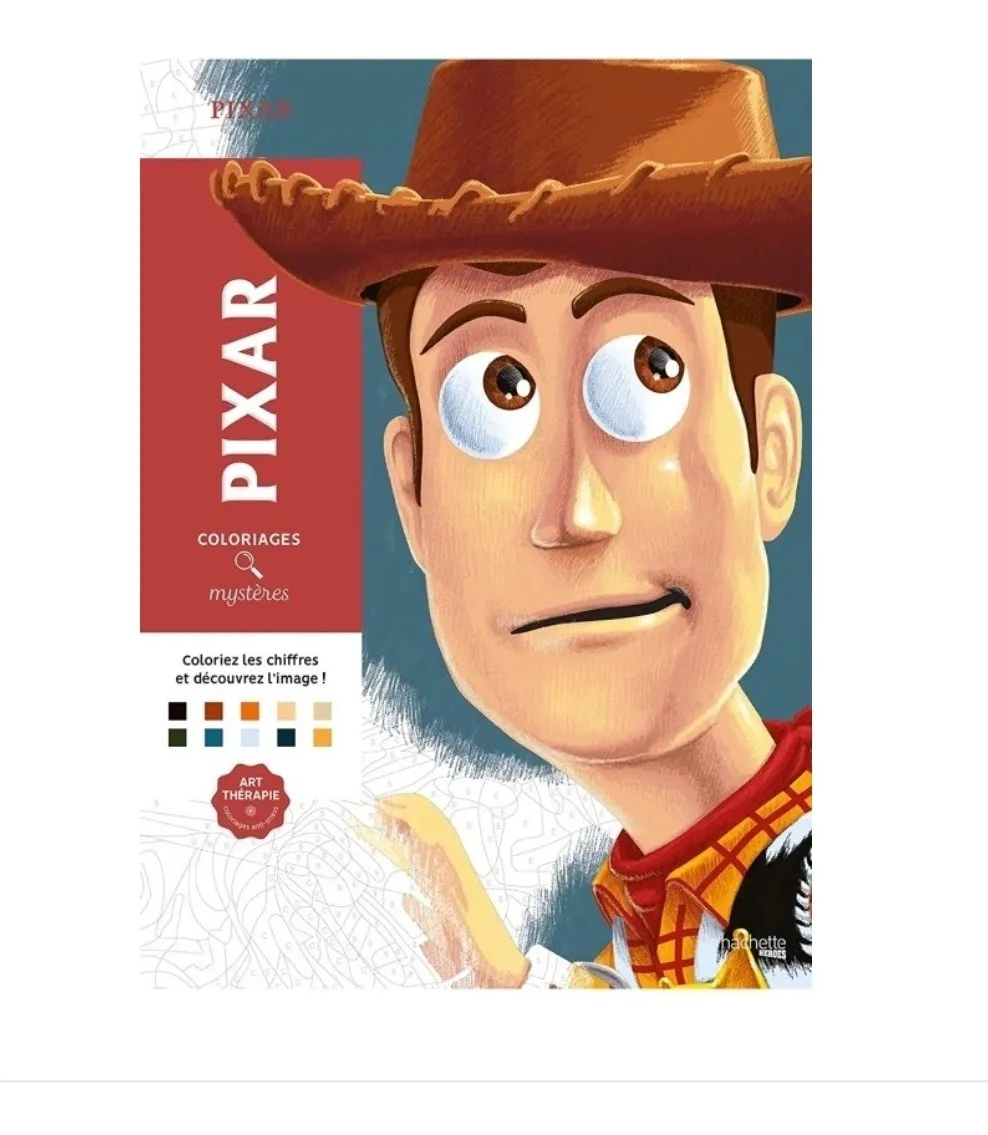 Libro Colorea Y Descubre El Misterio Pixar Antiestres - Otros ... Libro Colorea Y Descubre El Misterio Pixar Antiestres - Otros ...