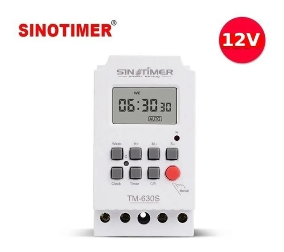 Timer Temporizador Sinotimer 220v 30a Tm 630a 7 Dias Mebuscar Brasil