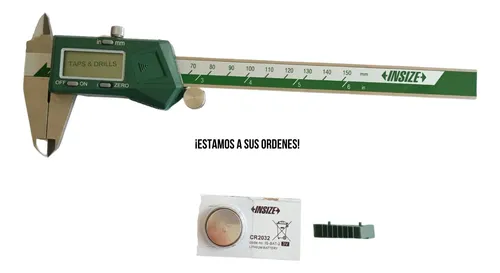 Calibrador Vernier Digital Insize De 6 Y 8 Pulg Jgo 4 Pzas 4 511 En