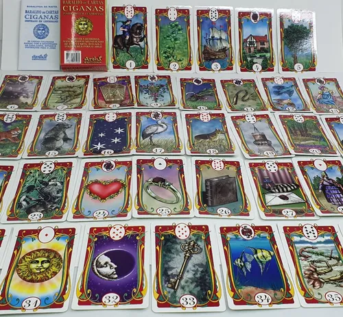 Baralho Cigano Cartas Ciganas Baralho Lenormand Ed Artha Mebuscar Brasil