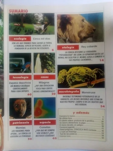 Revista Conozca Más Año 2 No. 12 Bacterias Minimonstruos $ 80 en ... Revista Conozca Más Año 2 No. 12 Bacterias Minimonstruos $ 80 en ...
