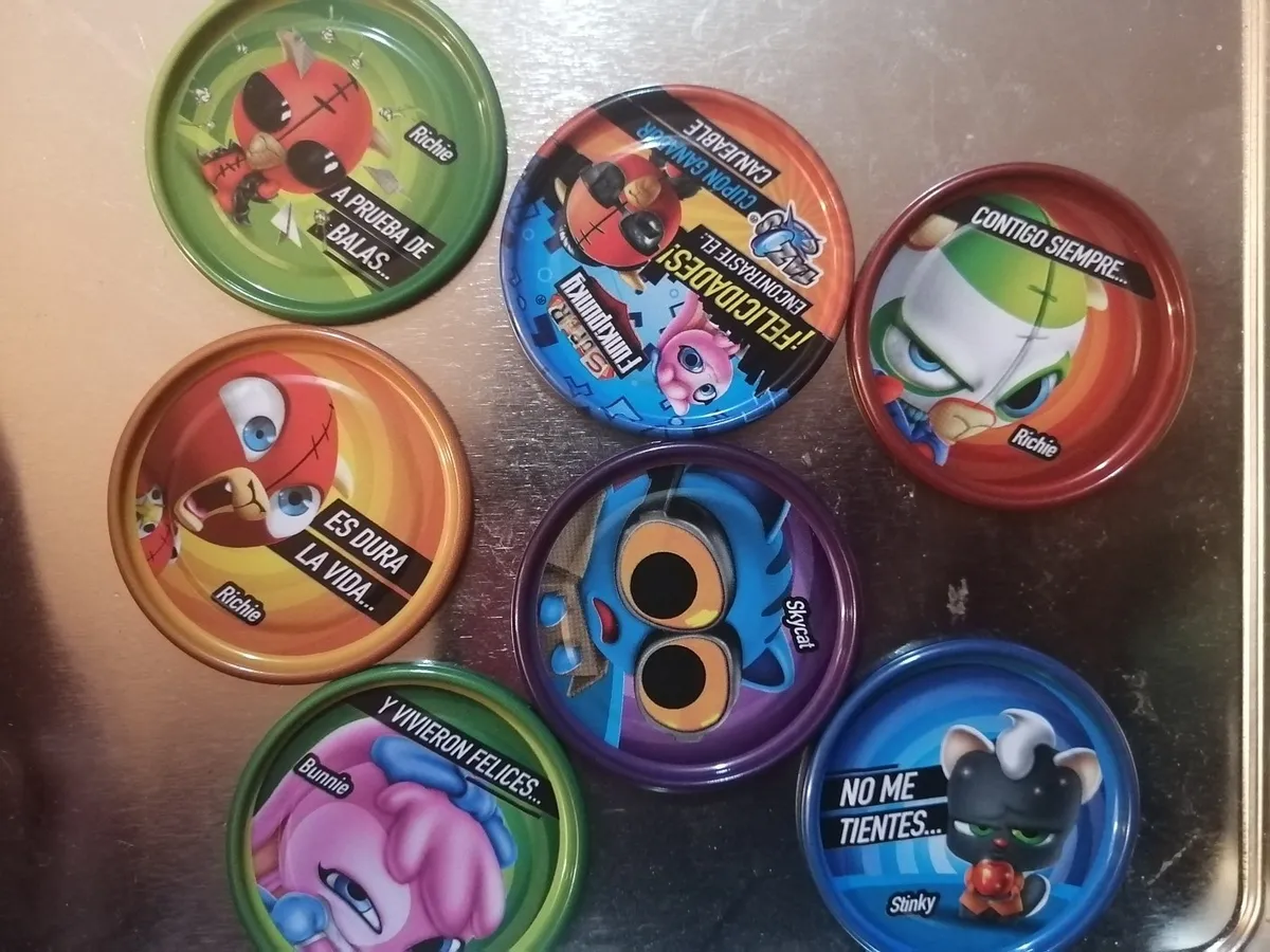 Tazos De Funki Punky Mebuscar México