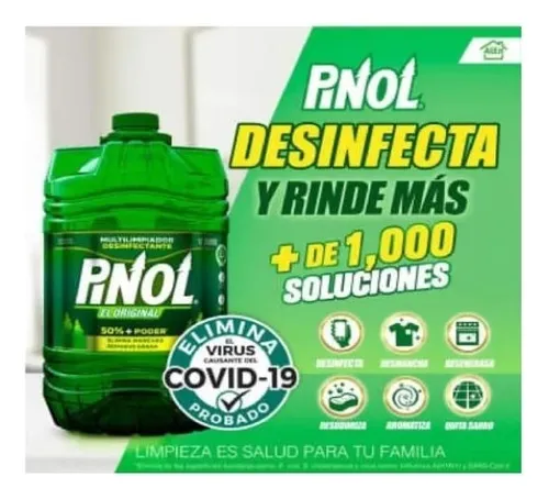 Limpiador Multiusos Pinol El Original De 9 Litros Desinfectante ... Limpiador Multiusos Pinol El Original De 9 Litros Desinfectante ...