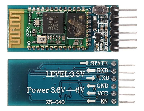 Modulo Bluetooth Hc05 Hc-05 Maestro Esclavo Uart Arduino – Web Electro Modulo Bluetooth Hc05 Hc-05 Maestro Esclavo Uart Arduino – Web Electro