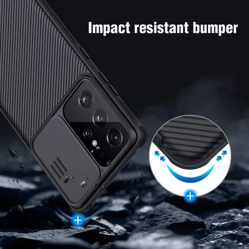 Capa Capinha Anti Impacto Nillkin Camshield Galaxy S21 Ultra Mebuscar