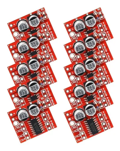 Modulo Driver Ponte H L298n Mini Para Arduino - Kit 10 Peças R$ 126 em ... Modulo Driver Ponte H L298n Mini Para Arduino - Kit 10 Peças R$ 126 em ...