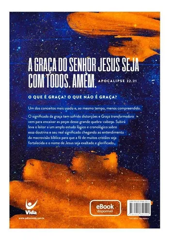 Graça Transformadora, De Luciano Subirá. Editora Vida, Capa Mole Em ... Graça Transformadora, De Luciano Subirá. Editora Vida, Capa Mole Em ...