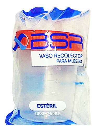 Vaso Recolector Para Muestra Estéril Rojo 100 Ml C/50 Piezas en venta ... Vaso Recolector Para Muestra Estéril Rojo 100 Ml C/50 Piezas en venta ...