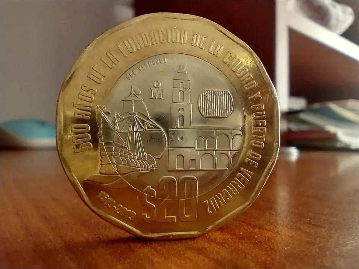 Moneda de 20 Pesos 500 Anos La Fundacion Ciudad - México en Guanajuato ... Moneda de 20 Pesos 500 Anos La Fundacion Ciudad - México en Guanajuato ...
