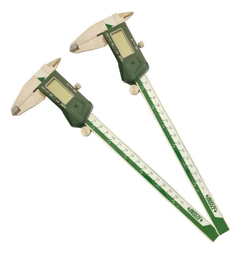 Calibrador Vernier Digital Insize De 6 Y 8 Pulg Jgo 4 Pzas 4 511 En