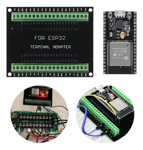 Placa Base Mother Screw Shield Nodemcu Esp32 Wroom 38 Pines | Mebuscar ... Placa Base Mother Screw Shield Nodemcu Esp32 Wroom 38 Pines | Mebuscar ...