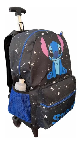 Mochila Lilo Stitch Infantil Feminina Rodinhas Escolar Grand Cor Azul ... Mochila Lilo Stitch Infantil Feminina Rodinhas Escolar Grand Cor Azul ...