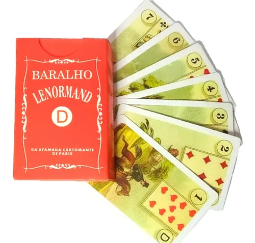 Baralho Cigano Lenormand Tarot 36 Cartas Manual Explicativo R 22 Em São Paulo São Paulo