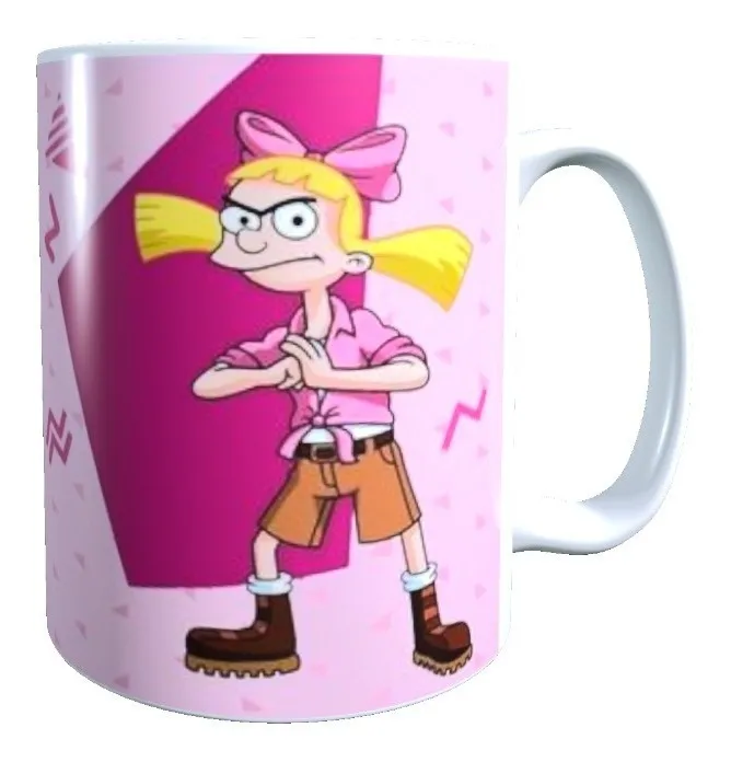 Taza Helga Hey Arnold Tazon Frida Khalo 500ml | Mebuscar México Taza Helga Hey Arnold Tazon Frida Khalo 500ml | Mebuscar México