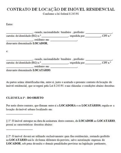 Contrato De Locação De Brinquedos P Festa Infantil Editável Mebuscar