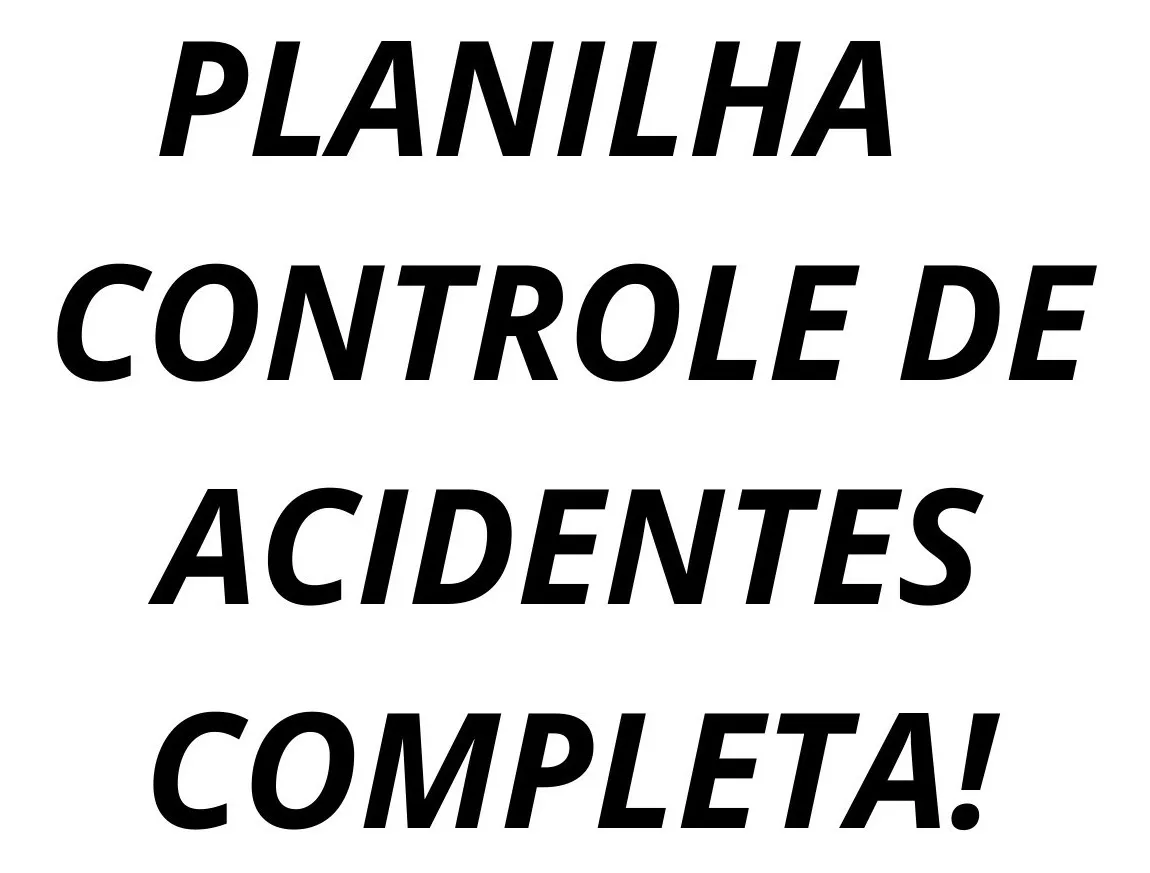 Planilha Controle de Acidentes Trabalho Dashboard | Mebuscar Brasil Planilha Controle de Acidentes Trabalho Dashboard | Mebuscar Brasil