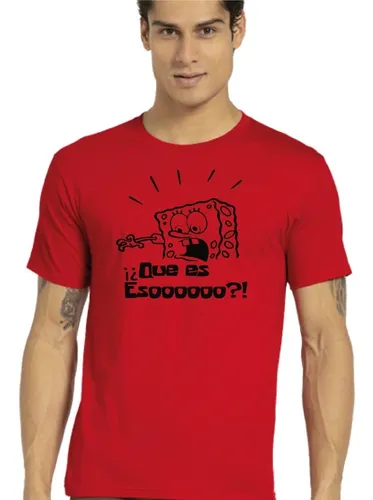 Polera Bob Esponja / Que Es Eso ? $ 10.990 en Pudahuel - RM ... Polera Bob Esponja / Que Es Eso ? $ 10.990 en Pudahuel - RM ...
