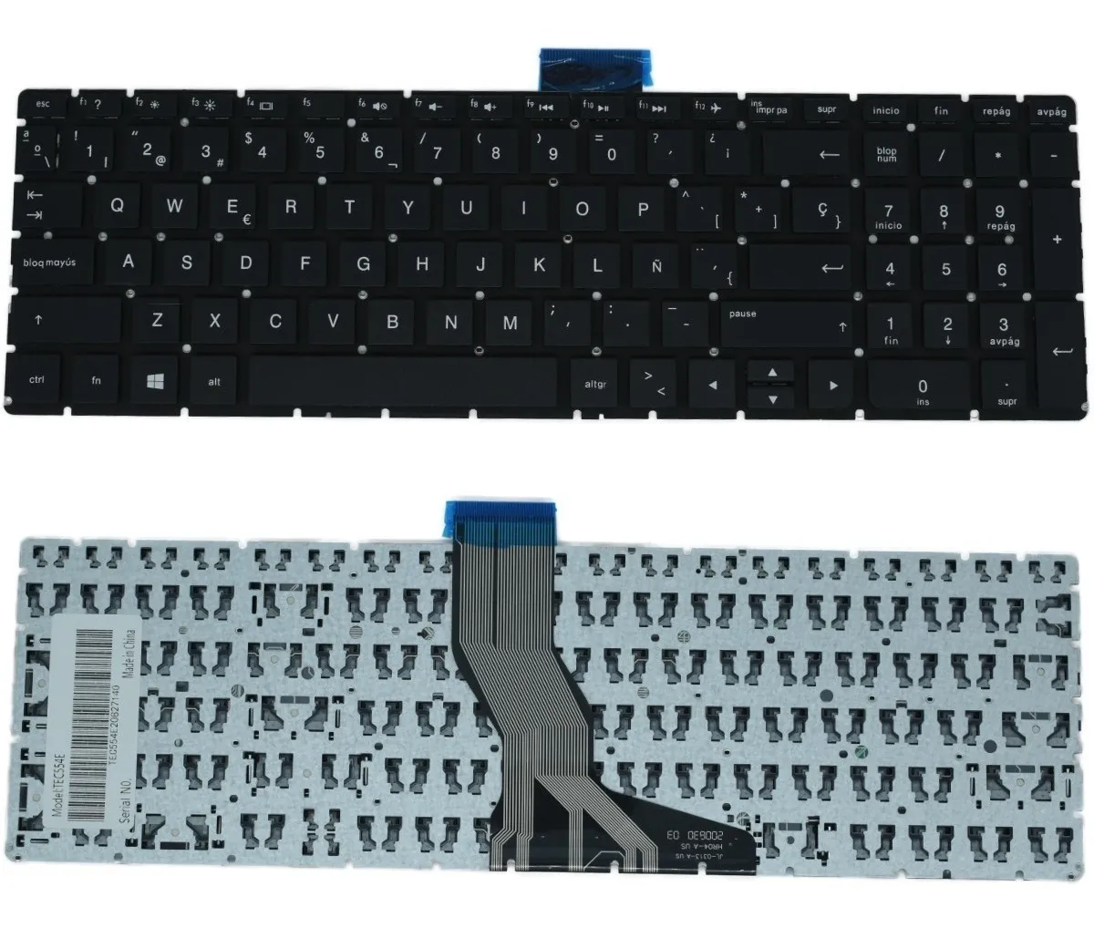 Teclado Hp 15 Bs Bw Cc Cd Ck Bc Au Lum Esp Mebuscar México