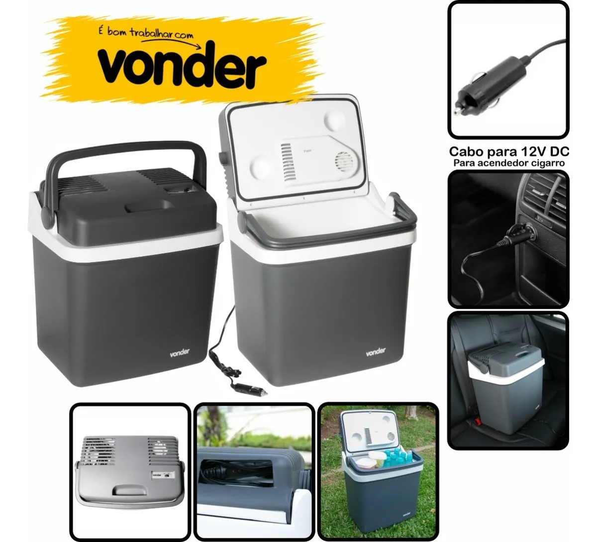 Mini Geladeira E Aquecedor Automotivo 20 Litros 12v Vonder | Mebuscar ... Mini Geladeira E Aquecedor Automotivo 20 Litros 12v Vonder | Mebuscar ...