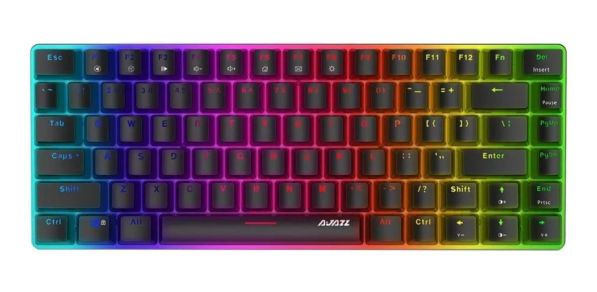 Teclado Ajazz Ak33 Usb Cableado Mecanico de 82 Teclas | Mebuscar México Teclado Ajazz Ak33 Usb Cableado Mecanico de 82 Teclas | Mebuscar México