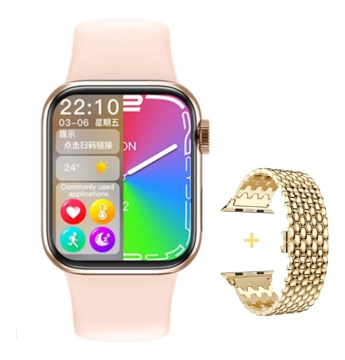 Smartwatch Iwo 2022 Dama 41mm Contesta Whatsapp Llamadas Mebuscar México