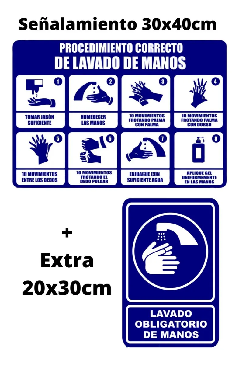 Senalamiento Procedimiento Correcto Lavado de Manos Chico | Mebuscar México Senalamiento Procedimiento Correcto Lavado de Manos Chico | Mebuscar México
