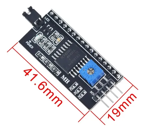 Kit 10 Módulo Serial I2c Para Display Lcd 16x2 Para Arduino R$ 66 em ... Kit 10 Módulo Serial I2c Para Display Lcd 16x2 Para Arduino R$ 66 em ...