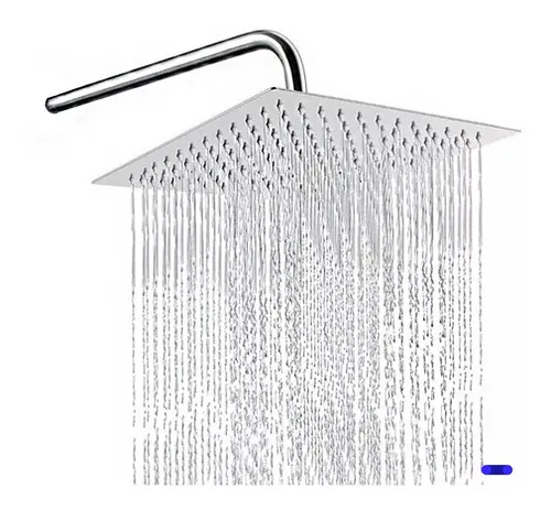 Regadera Cuadrada Tipo Lluvia 20cm Acero Inoxidable Black Mamut Kitul ... Regadera Cuadrada Tipo Lluvia 20cm Acero Inoxidable Black Mamut Kitul ...