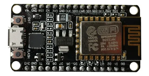 Nodemcu Wifi Esp8266 Lua Gpio Pwm I2c Uart Arduino Robotica 3819 En Paternal Capital