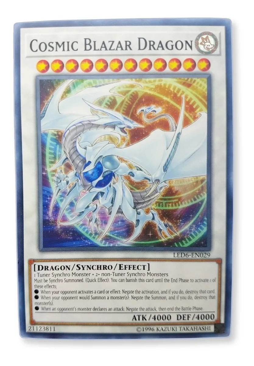 Cartas de Yu Gi Oh Cosmic Blazar Dragon Comun | Mebuscar México