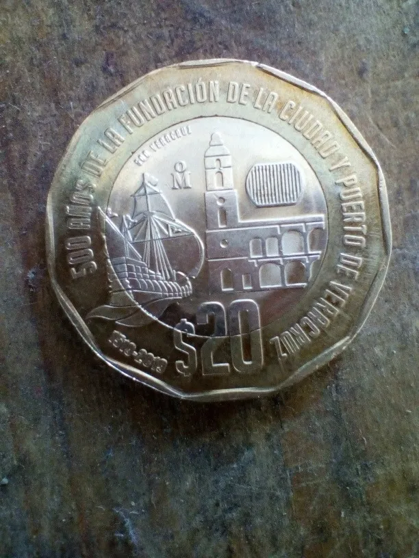 Moneda de 20 Pesos 500 Anos La Fundacion Ciudad - México en Tlaxcala ... Moneda de 20 Pesos 500 Anos La Fundacion Ciudad - México en Tlaxcala ...