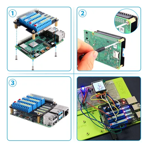 Geeekpi Gpio Tornillo Terminal Sombrero, Raspberry Pi Gpio . $ 158.990 ... Geeekpi Gpio Tornillo Terminal Sombrero, Raspberry Pi Gpio . $ 158.990 ...