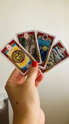 Baralho Cigano Lenormand 36 Cartas Ed Artha Original Cartas Coloridas E Plastificadas
